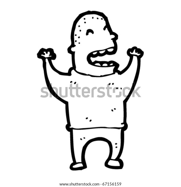 Laughing Man Cartoon Stock Vector (Royalty Free) 67156159 | Shutterstock