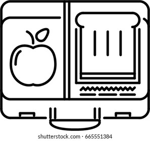 Launch Box Outline Icon Stock Vector (Royalty Free) 665551384 ...