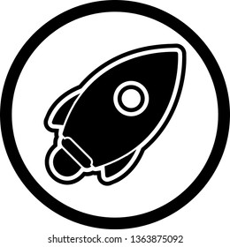 Launch Icon Design Stock Vector (Royalty Free) 1363875092 | Shutterstock