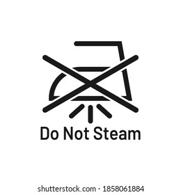 Do not steam symbol Royalty Free Stock SVG Vector