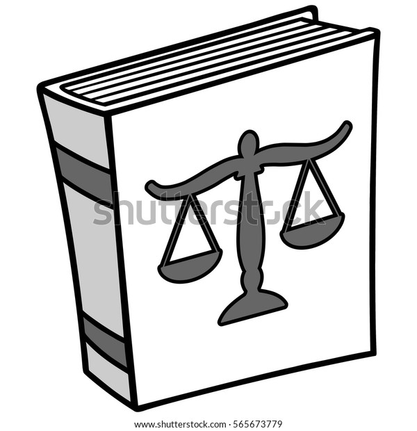 Law Book Illustration Stock Vector (Royalty Free) 565673779 | Shutterstock