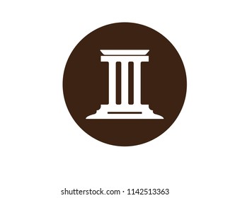 Law Column Logo Stock Vector (Royalty Free) 1142513363 | Shutterstock