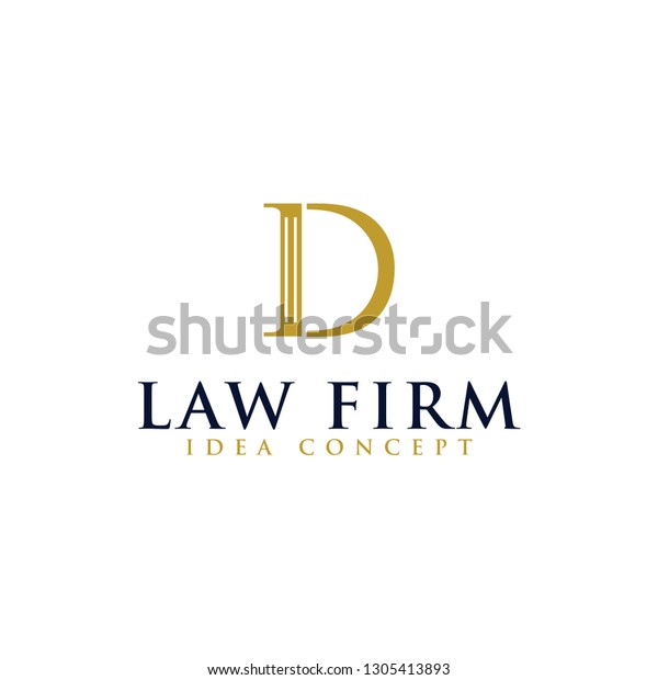 Law Logo Alphabet Letter Law Initial Stock Vector (Royalty Free ...