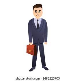 Law Man Icon Cartoon Law Man Stock Vector (Royalty Free) 1495223903 ...