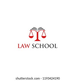 Law School Logo Template Stock Vector (Royalty Free) 1193424190 ...