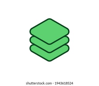 Layer Premium Line Icon Simple High Stock Vector (Royalty Free ...