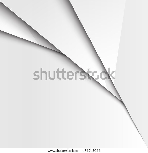 Layered Abstract White Background Vector Stock Vector (Royalty Free ...
