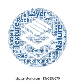Layers Word Cloud Tag Cloud About Stock Vector (Royalty Free ...