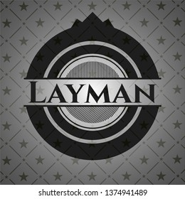 Layman Black Badge Stock Vector (Royalty Free) 1374941489 | Shutterstock