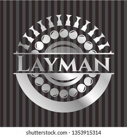 Layman Silver Badge Stock Vector (Royalty Free) 1353915314 | Shutterstock