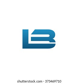 Lb Company Linked Letter Logo Green Stock Vector (Royalty Free) 373482214