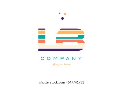 Lb L B Alphabet Letter Logo Stock Vector (Royalty Free) 647741731 ...