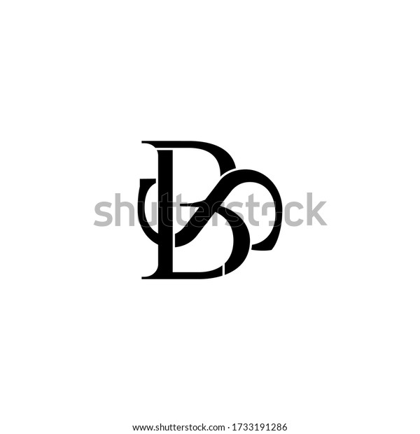Lbs Letter Original Monogram Logo Design Stock Vector (Royalty Free ...