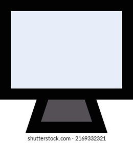 Lcd Vector Illustration On Transparent Backgroundpremium Stock Vector ...