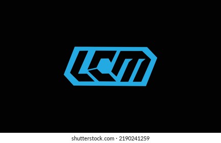 Lcm Letter Initial Logo Design Template Stock Vector (Royalty Free ...