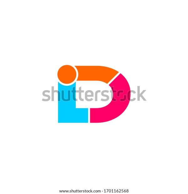 Ldi Letter Original Monogram Logo Design Stock Vector (Royalty Free ...