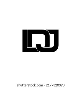 Ldj Letter Original Monogram Logo Design Stock Vector (Royalty Free ...