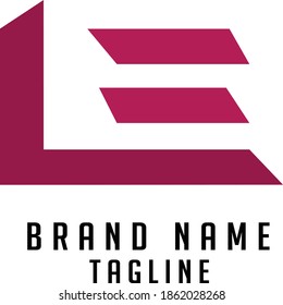 Le Initials Logo Name Initials Logo Stock Vector (Royalty Free ...