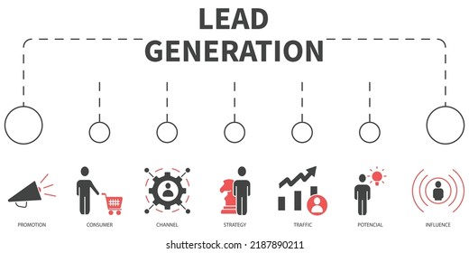 Lead Generation Vector Illustration Concept Banner Stock Vector ... Lead Generation Vector Illustration Concept Banner Stock Vector ...