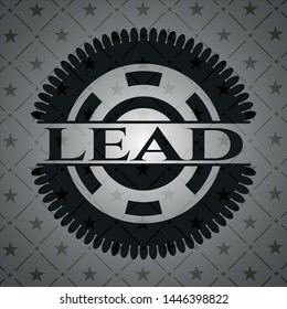 Lead Realistic Black Emblem Vector Illustration Stock Vector (Royalty ...