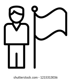 Leader Line Icon Design Stock Vector (Royalty Free) 1215313036 ...