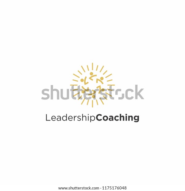 Leadership Coaching Logo Stock Vector (Royalty Free) 1175176048