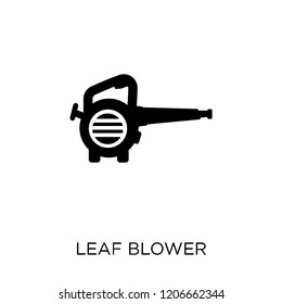 Leaf Blower Icon Leaf Blower Symbol: vector de stock (libre de regalías ...