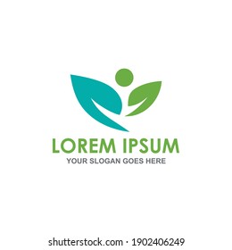Leaf Health Logo Vector Image Stock Vector (Royalty Free) 1902406249 ...