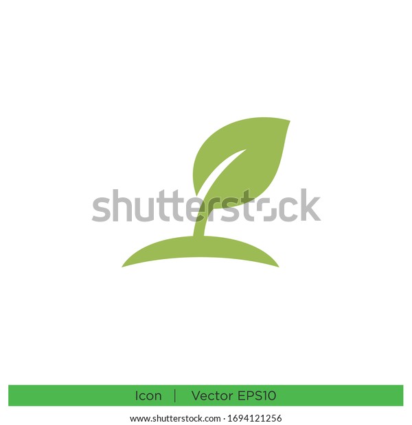 Leaf Icon Nature Symbol Design Element Stock Vector (Royalty Free ...