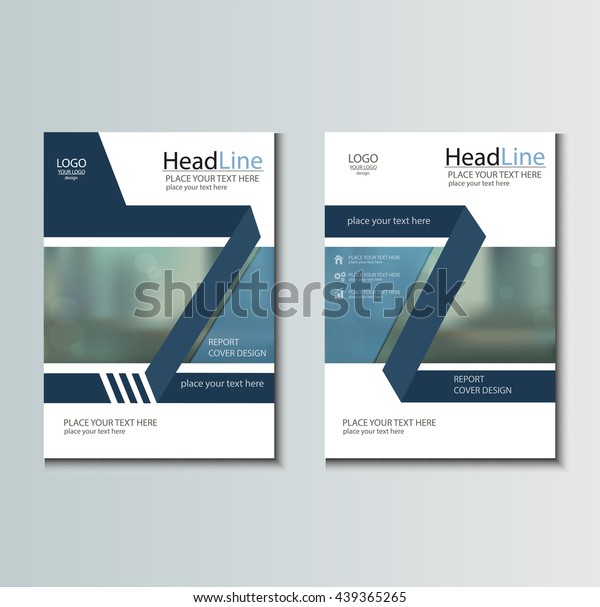 Leaflet Brochure Flyer Template A4 Size Stock Vector (Royalty Free ...
