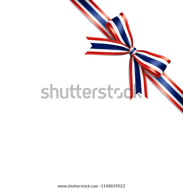 Lean Ribbon Concept Flag Thailand Alternate: vector de stock (libre de ...