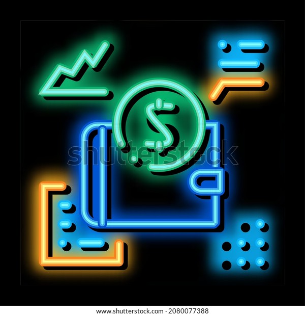 Learning Functions Parsing Neon Light Sign Stock Vector (Royalty Free ...