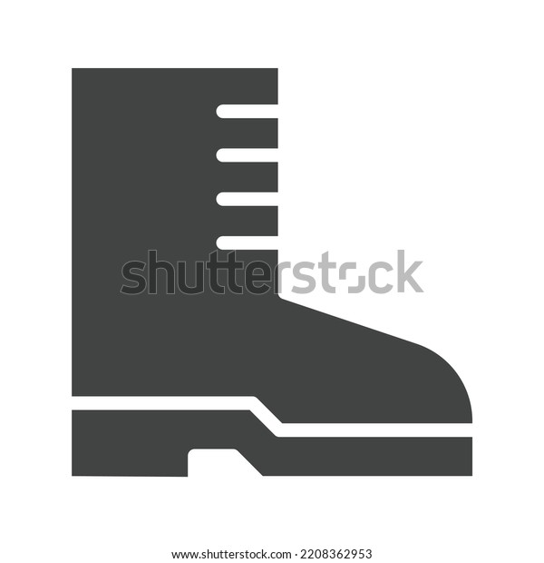 Leather Shoe Icon Vector Image Can Stock Vector (Royalty Free ...