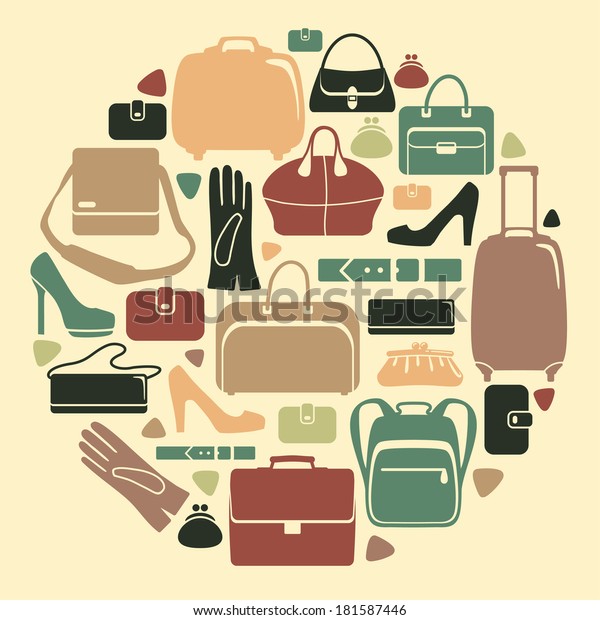 Leathers Products Stock Vector (Royalty Free) 181587446 | Shutterstock
