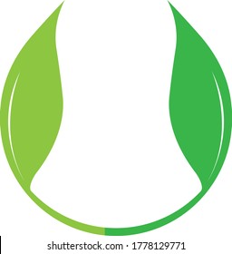 Leave Design Logo Vector Stock Stock Vector (Royalty Free) 1778129771