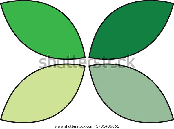 Leave Design Logo Vector Stock Stock Vector (Royalty Free) 1781486861 ...