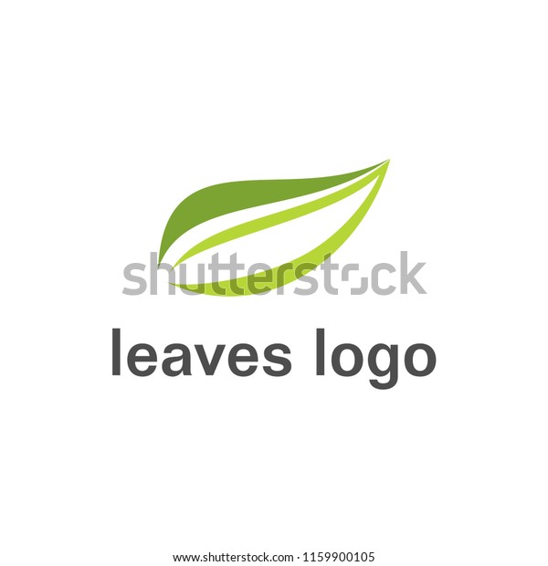 Leave Logo Design Vector Stock Vector (Royalty Free) 1159900105 ...