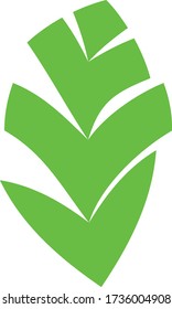 Leave Symbol Logo Design Vector Stock: เวกเตอร์สต็อก (ปลอดค่าลิขสิทธิ์ ...