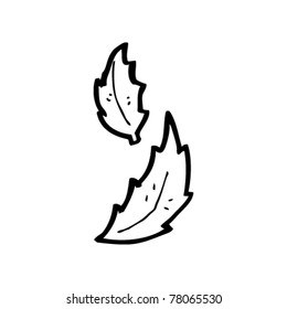 Leaves Cartoon Stock Vector (Royalty Free) 78065530 | Shutterstock