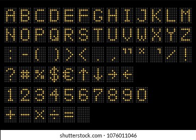 Digital Numbers Yellow Royalty-Free Images, Stock Photos & Pictures ...