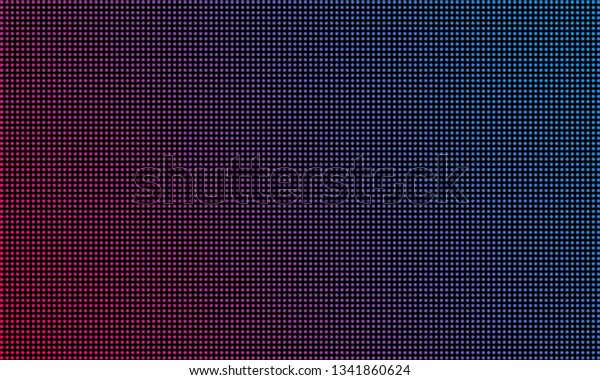 Led Video Wall Screen Texture Background Stock Vector (Royalty Free ...
