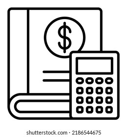 Ledger Vector Icon Can Be Used Stock Vector (Royalty Free) 2186544675 ...