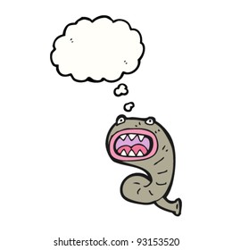 Cartoon Leech Stock Vector (Royalty Free) 126675209