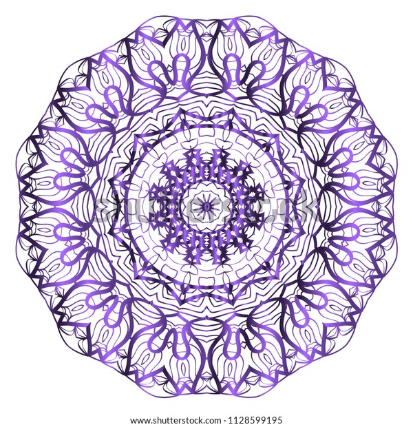 Legend Vector Mandala Floral Mandala Oriental Stock Vector (Royalty ...