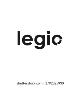 Legio Logo Vector Templates Simple Stock Vector (Royalty Free ...