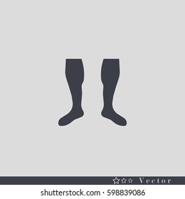 Legs Icon Stock Vector (Royalty Free) 598839086 | Shutterstock