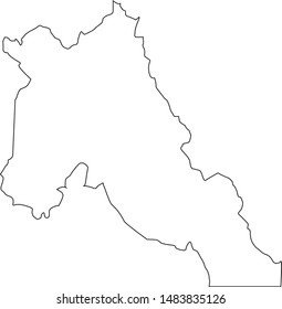 Lemhi County Map State Idaho: vector de stock (libre de regalías ...