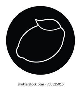 Lemon Black White Vector Illustration: เวกเตอร์สต็อก (ปลอดค่าลิขสิทธิ์ ...