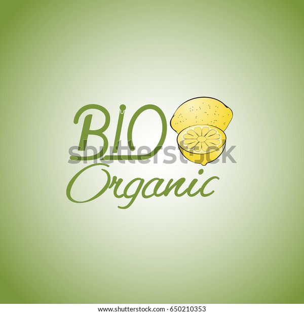 Lemon Fruit Label Design Product Title Stock Vector (Royalty Free ...