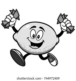 Lemon Money Illustration Stock Vector (Royalty Free) 744972409 ...
